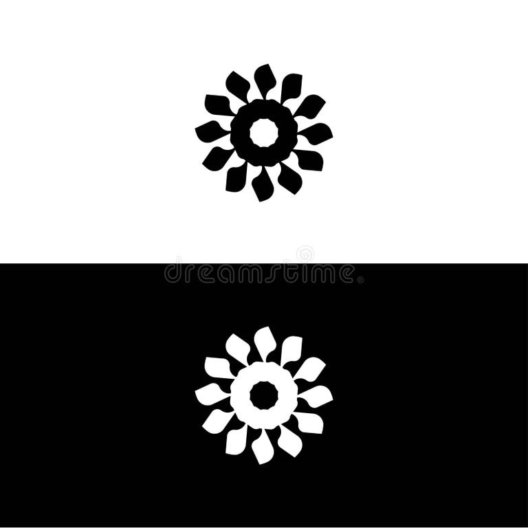 Simple Circle Vector Logo . Icon Circle Illustration Stock Vector ...