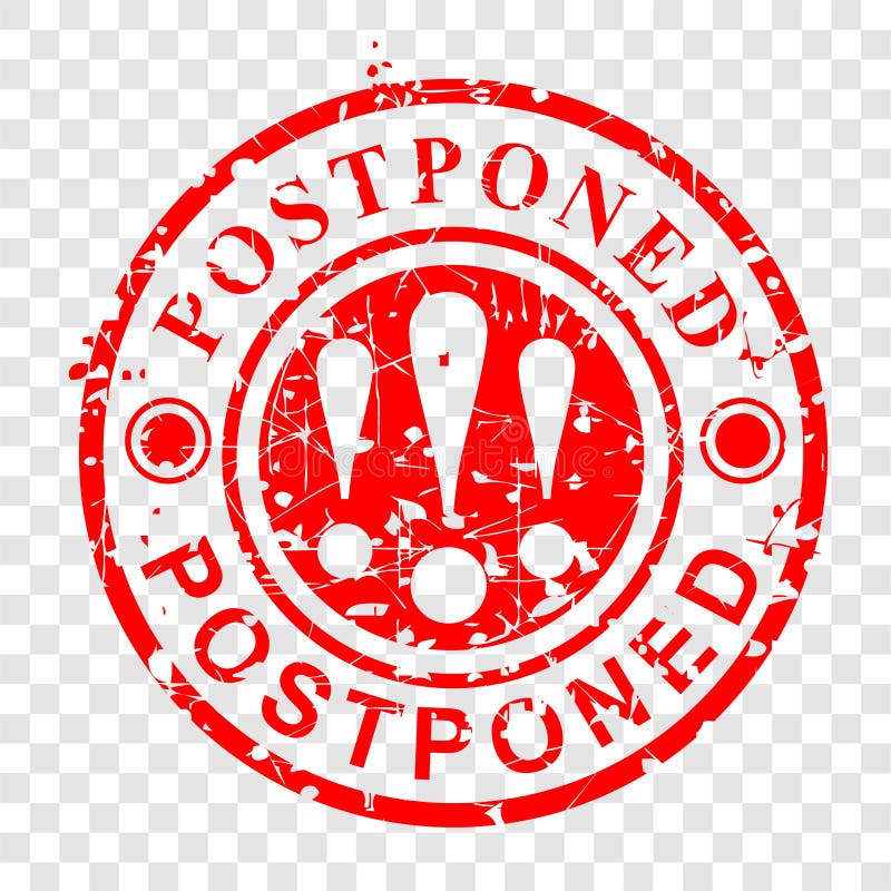 Transparent Postponed Stock Illustrations – 74 Transparent Postponed ...