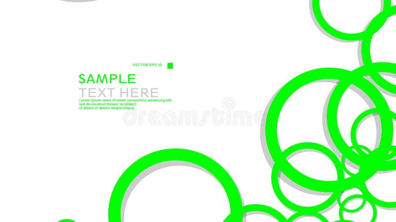 Simple Circles Background stock vector. Illustration of vector - 133388444