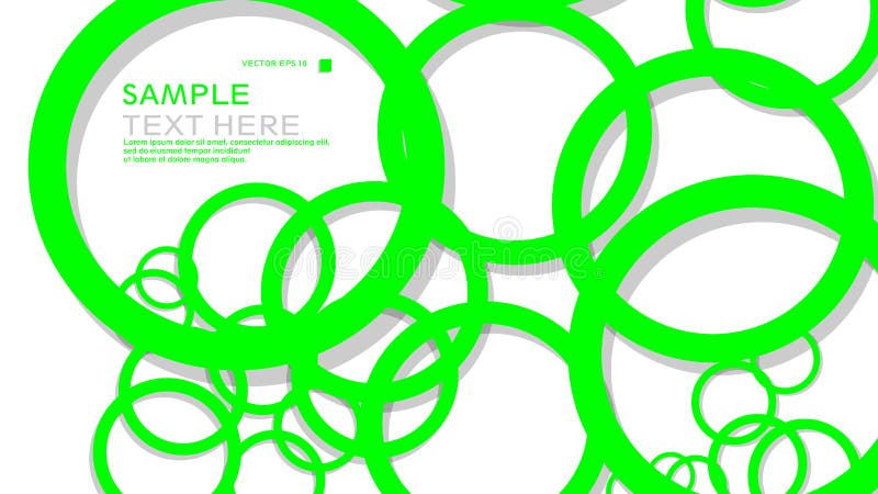 Simple Circles Background stock vector. Illustration of vector - 133392280