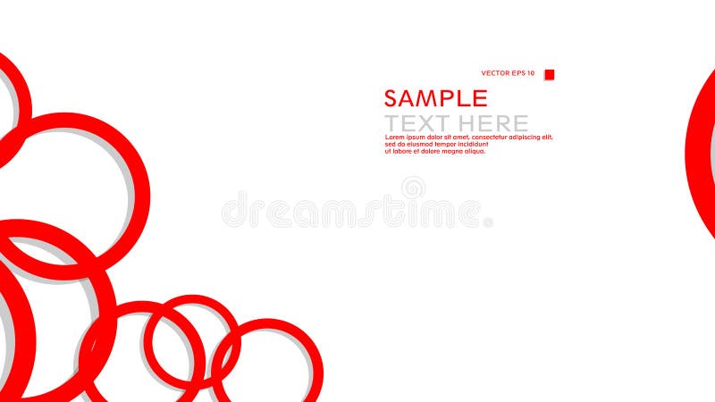 Simple Circles Background stock vector. Illustration of vector - 133387377