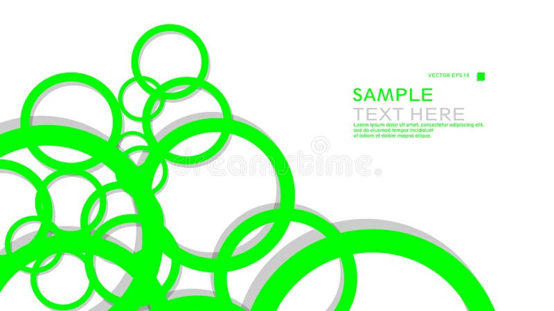 Simple Circles Background stock vector. Illustration of color - 133390513