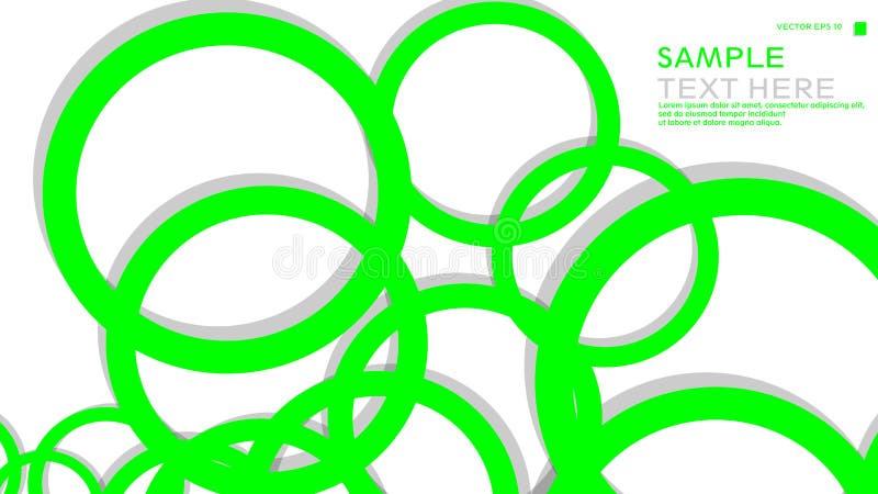 Simple Circles Background .vector Graphic Design on Eps 10 Stock Vector ...