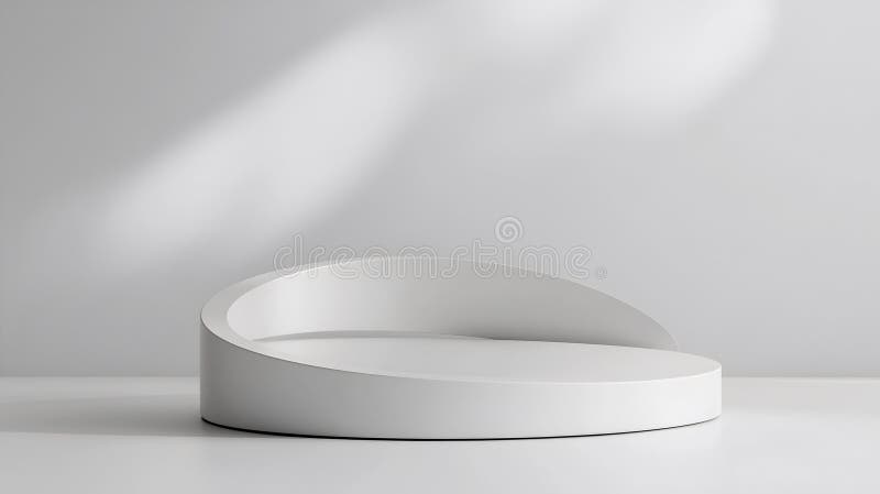 A Simple Circular Platform Perfect for Showcasing Products with a Clear ...