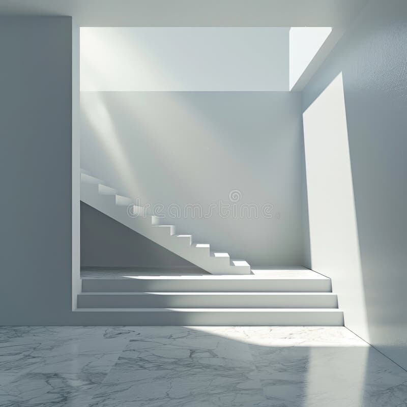 Simple, Clean Background in a Minimalist Modern Style. Stock ...