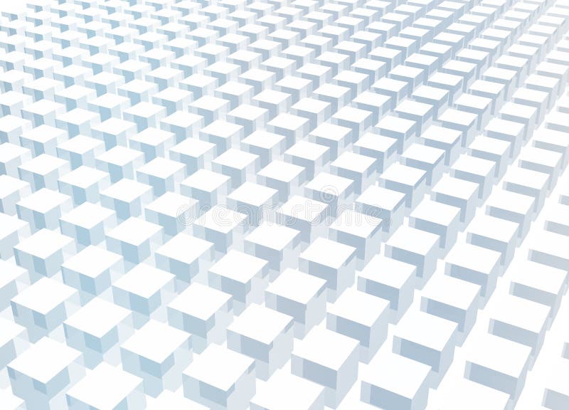 Simple and Clean Block 3d Abstract Background Stock Illustration ...