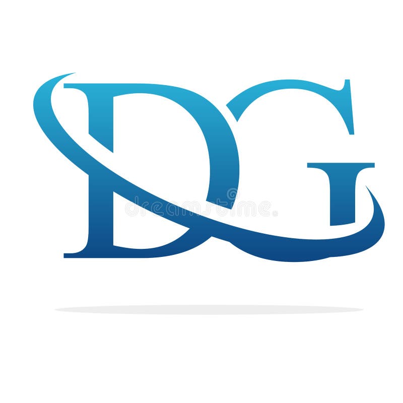 Creative DG Logo Icon Design Stock Vector - Illustration of icon ...
