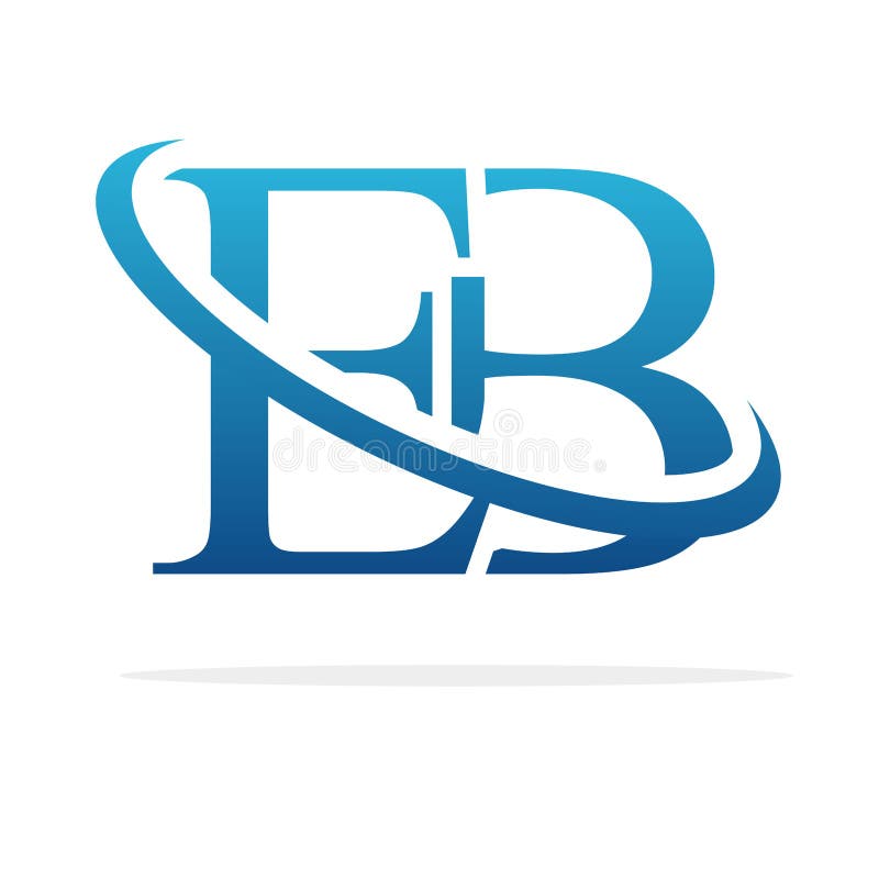 Creative EB Logo Icon Design Stock Vector - Illustration of alphabet ...