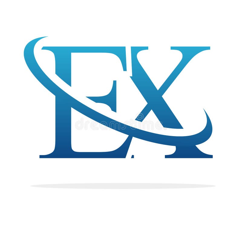 Creative EX Logo Icon Design Stock Vector - Illustration of logo, clean ...