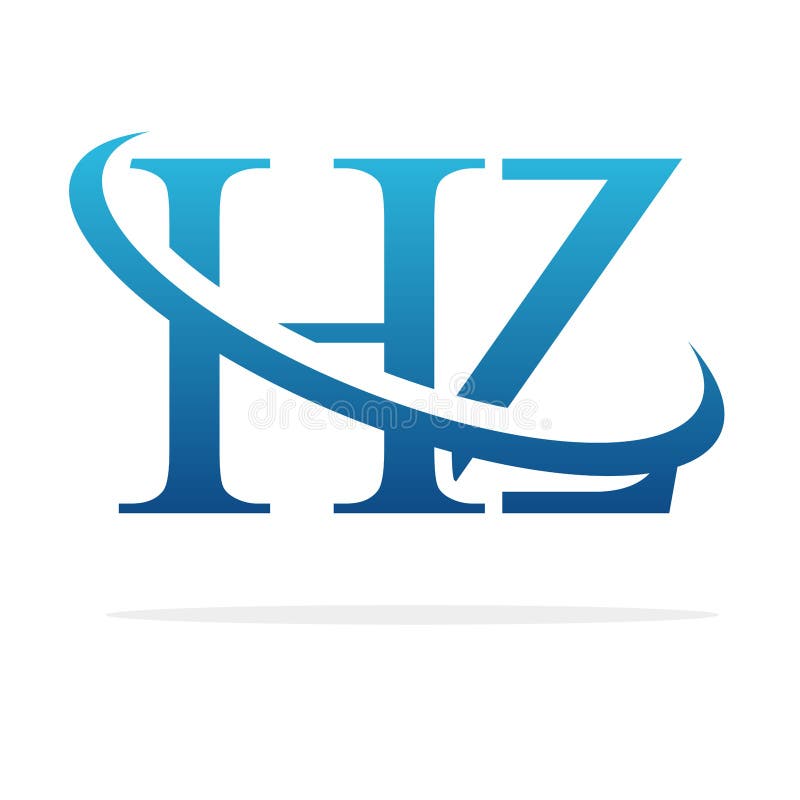 Creative HZ Logo Icon Design Stock Vector - Illustration of design ...