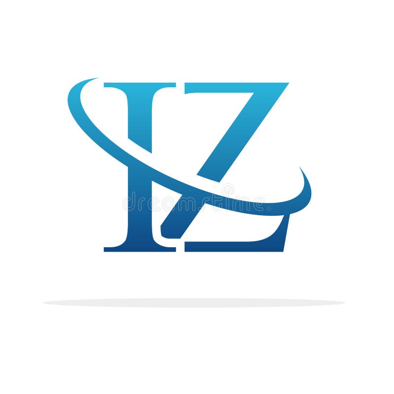 Creative IZ Logo Icon Design Stock Vector - Illustration of vector ...