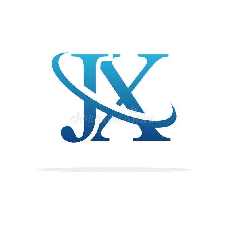 Creative JX Logo Icon Design Stock Vector - Illustration of simple ...