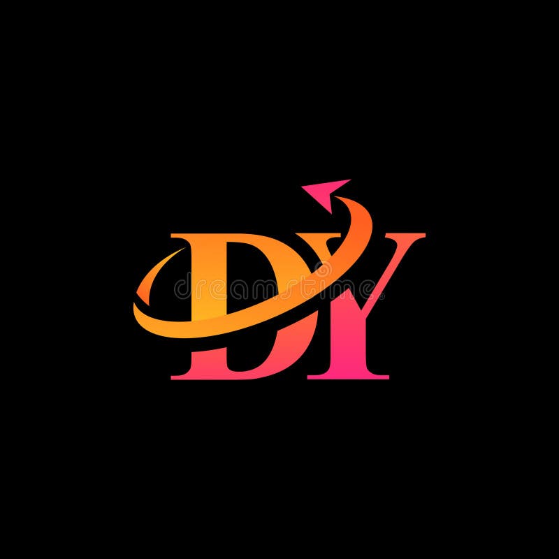 DY Aerospace Creative Logo Design Stock Illustration - Illustration of ...