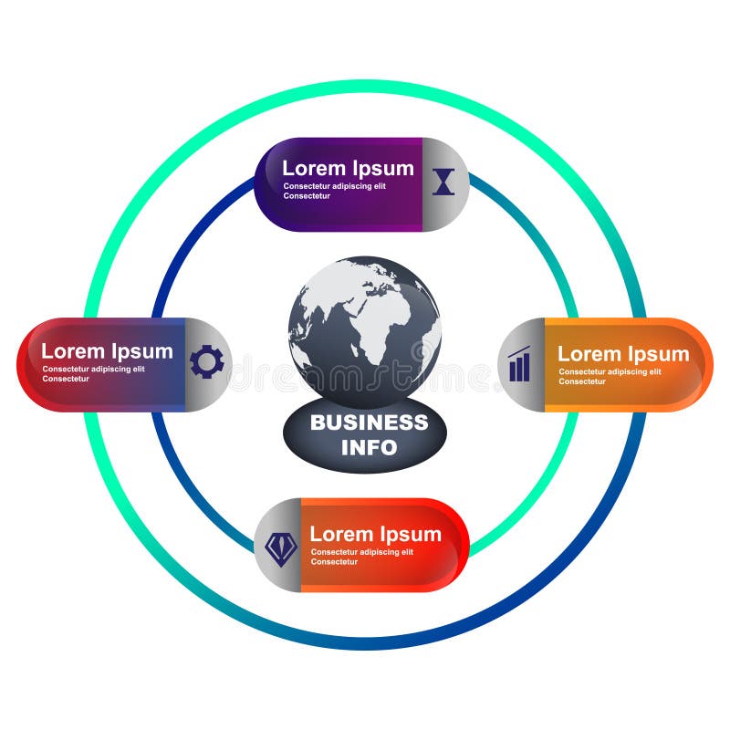 Infographic Vector Art Illustration Design Stock Vector - Illustration ...