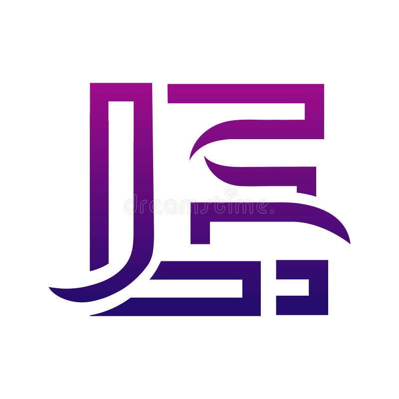 Creative LE Logo Icon Design Stock Vector - Illustration of abstract ...