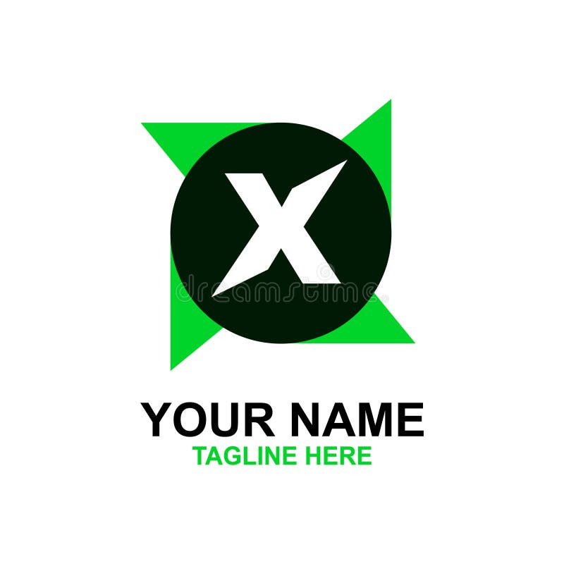 TECH Creative X Logo Icon Art Illustration Stock Vector - Illustration ...