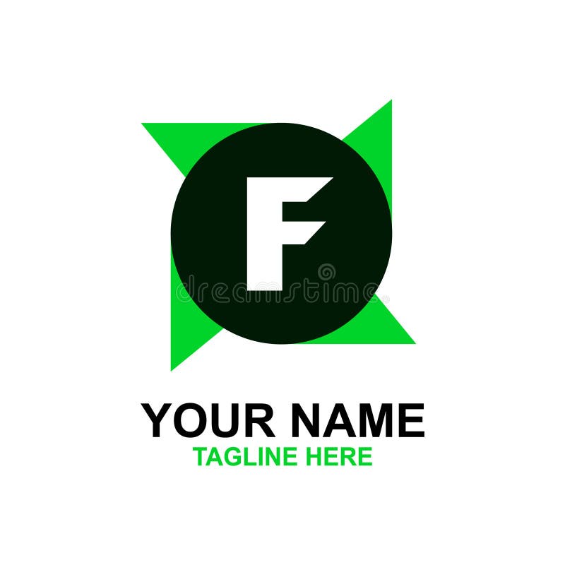 TECH Creative F Logo Icon Art Illustration Stock Vector - Illustration ...