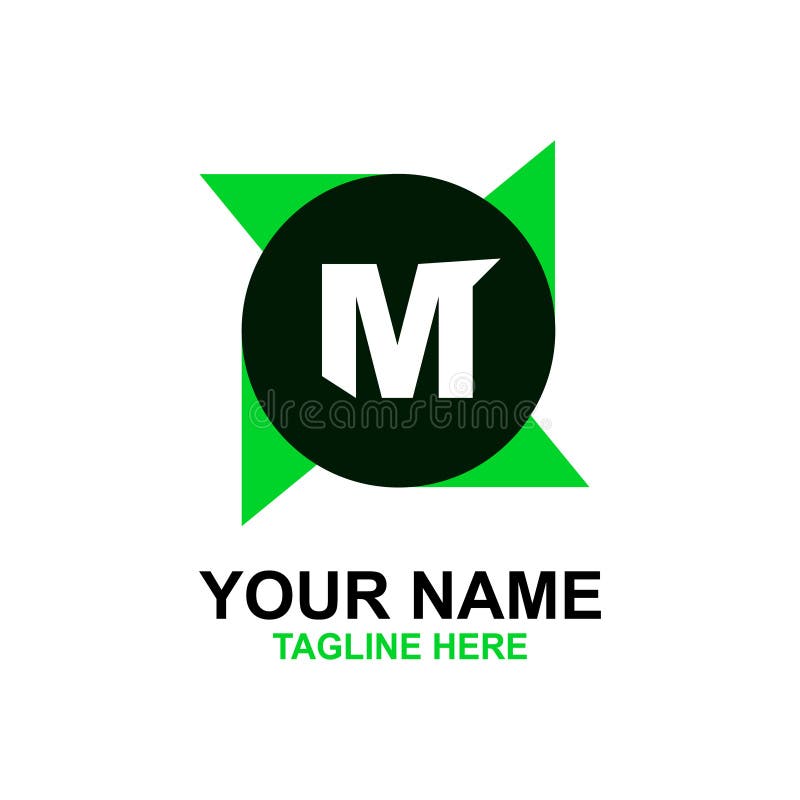 TECH Creative M Logo Icon Art Illustration Stock Vector - Illustration ...