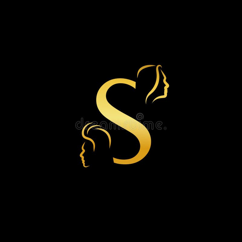Unisex Luxury S Creative Logo Design Stock Illustration - Illustration ...