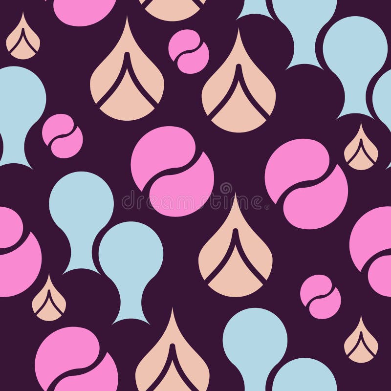 Vector Art Seamless Pattern Background Design Stock Illustration ...