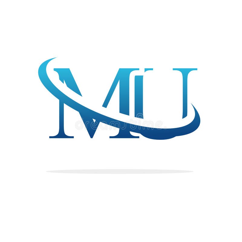 Creative MU Logo Icon Design Stock Vector - Illustration of isolated ...