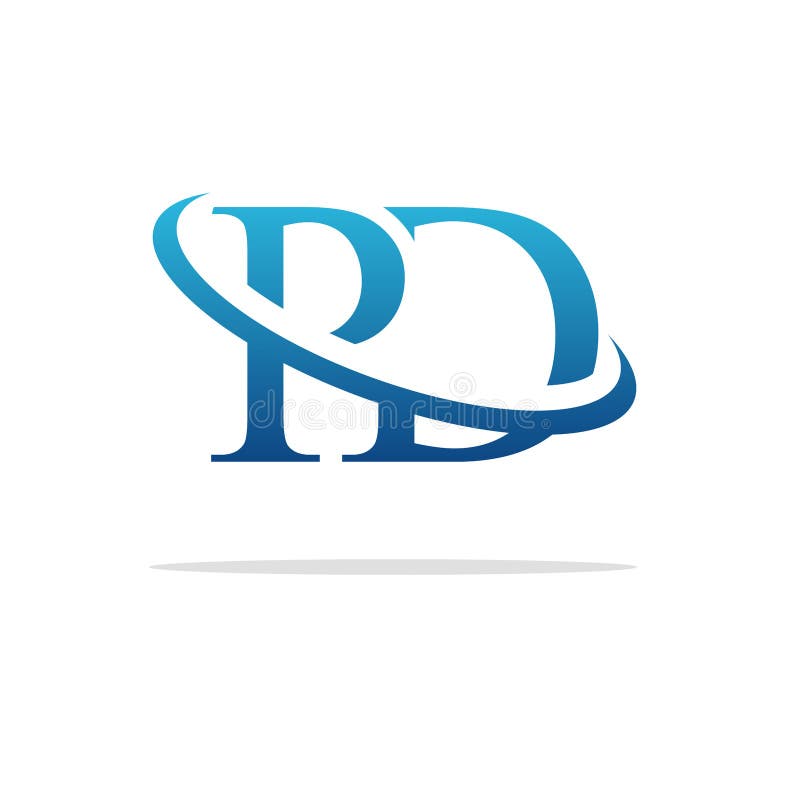 Creative PD Logo Icon Design Stock Vector - Illustration of full ...