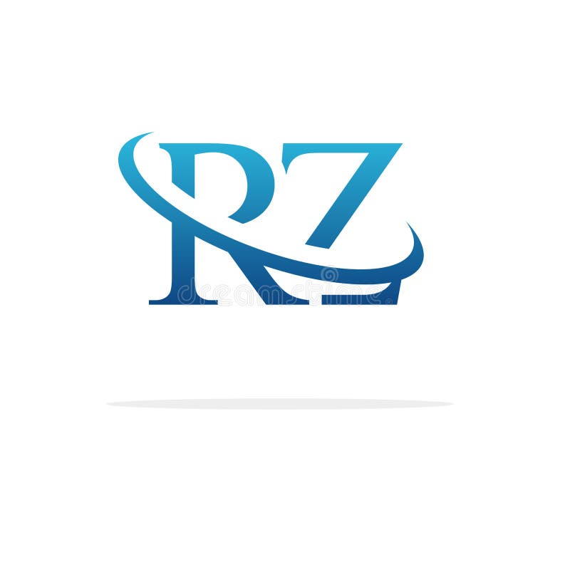 Creative RZ Logo Icon Design Stock Vector - Illustration of symbol ...