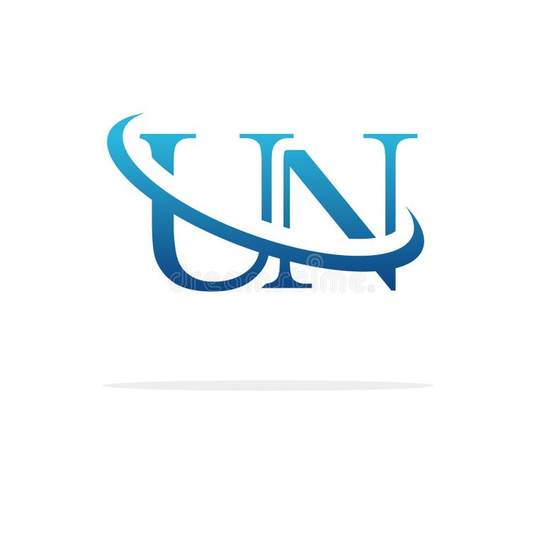 Creative UN Logo Icon Design Stock Vector - Illustration of sign, clean ...