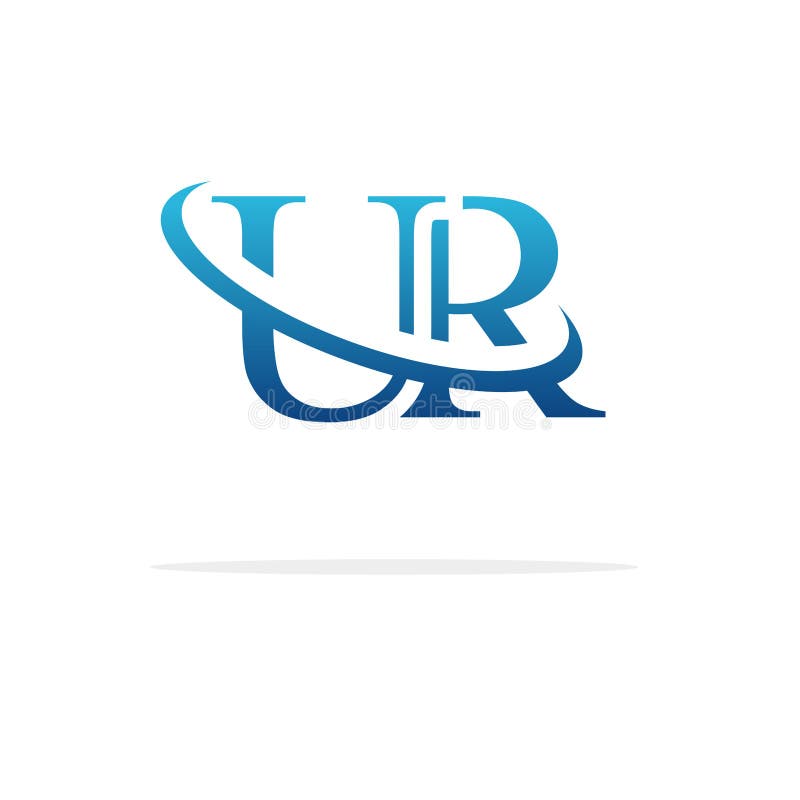 Creative UR Logo Icon Design Stock Vector - Illustration of icon ...
