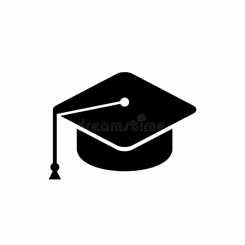 Simple and Clean Graduation, Toga Hat Vector Icon Illustration Stock ...