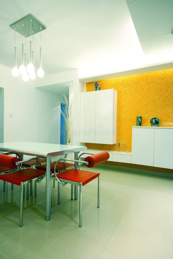 Simple and clean house stock photo. Image of indoors, furnishing - 8799484