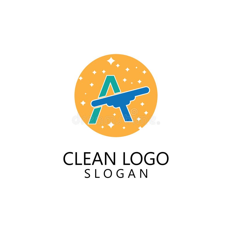 Simple Clean Icon Vector Logo Stock Illustration - Illustration of ...
