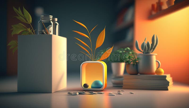 Simple and Clean Illustration Minimalistic, Photorealistic Stock ...