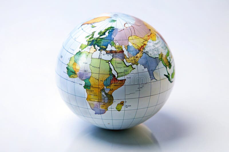 White Globe on White Background Stock Illustration - Illustration of ...