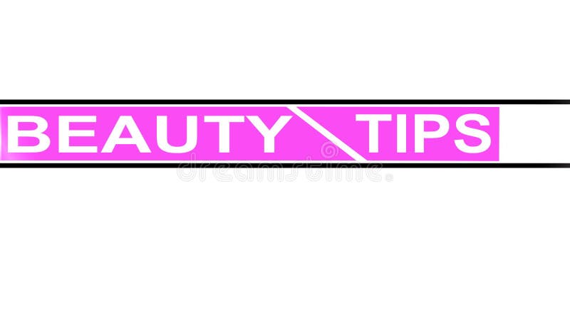 Simple Clean Lower Third Beauty Tips in High Resolution RGB+alpha ... Simple Clean Lower Third Beauty Tips in High Resolution RGB+alpha ...