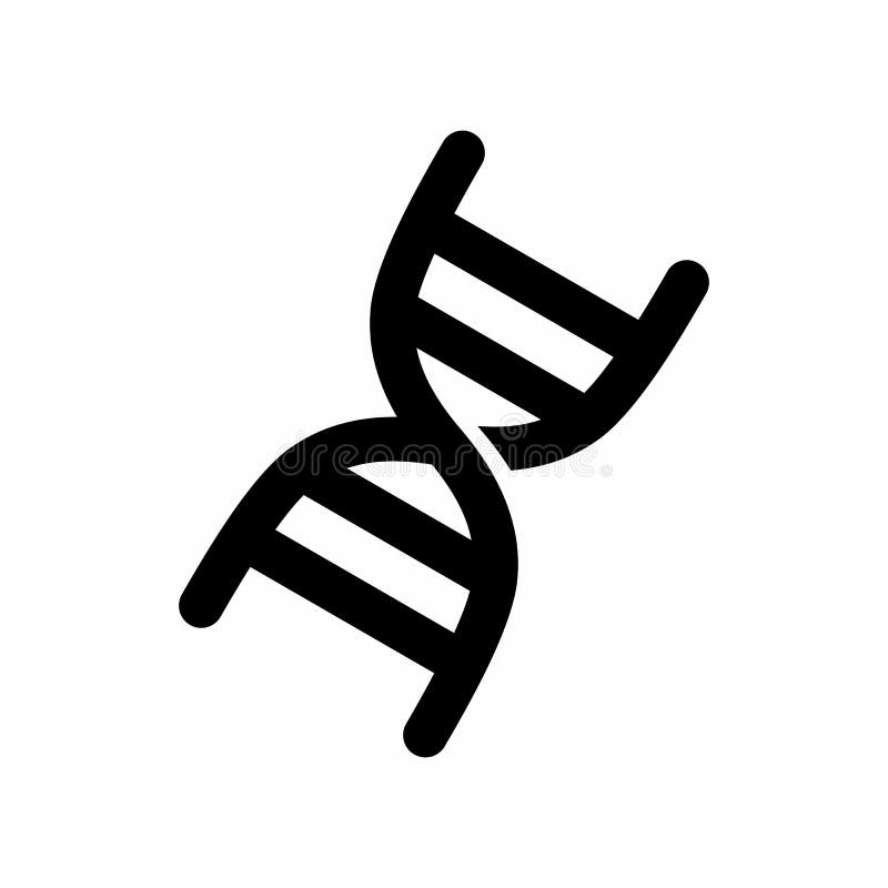 Simple and Clean Medical DNA, Laboratory, Science Icon Vector Stock ...