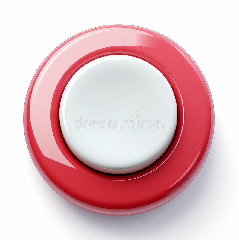 A Simple and Clear Image of an Easy Button on a White Background, Ai ...