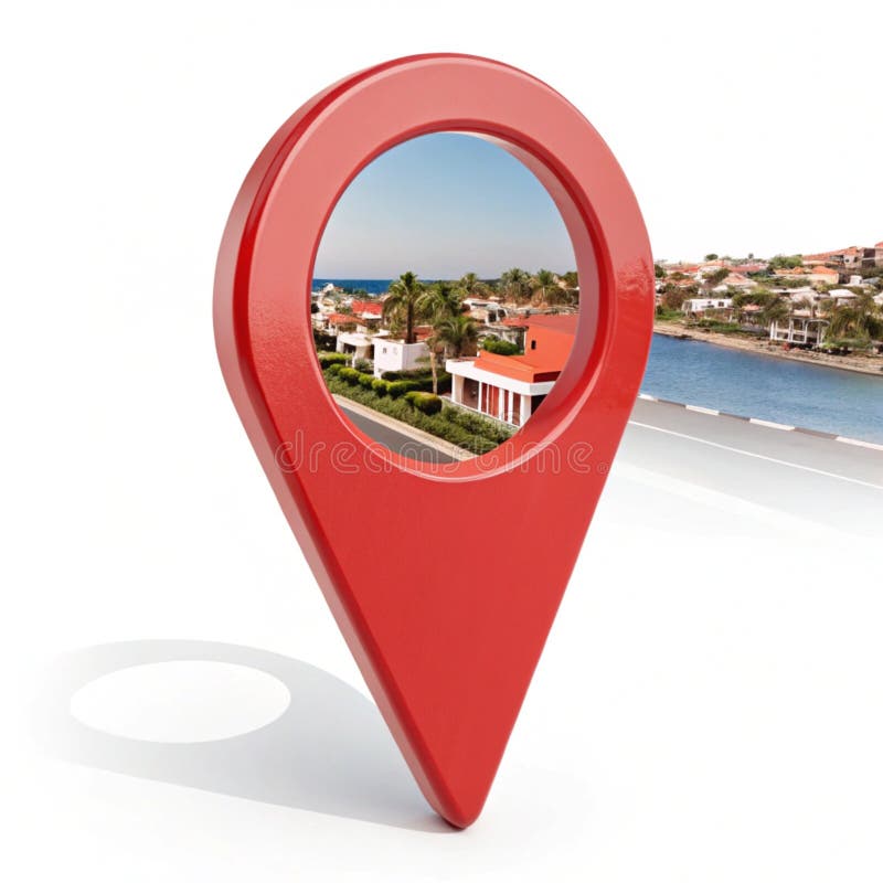 Location Icon Isolated on White Background Stock Illustration ...