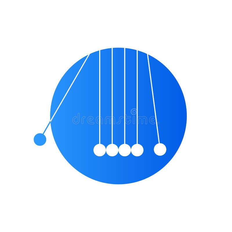 Circle pendulum logo stock vector. Illustration of circle - 167733387