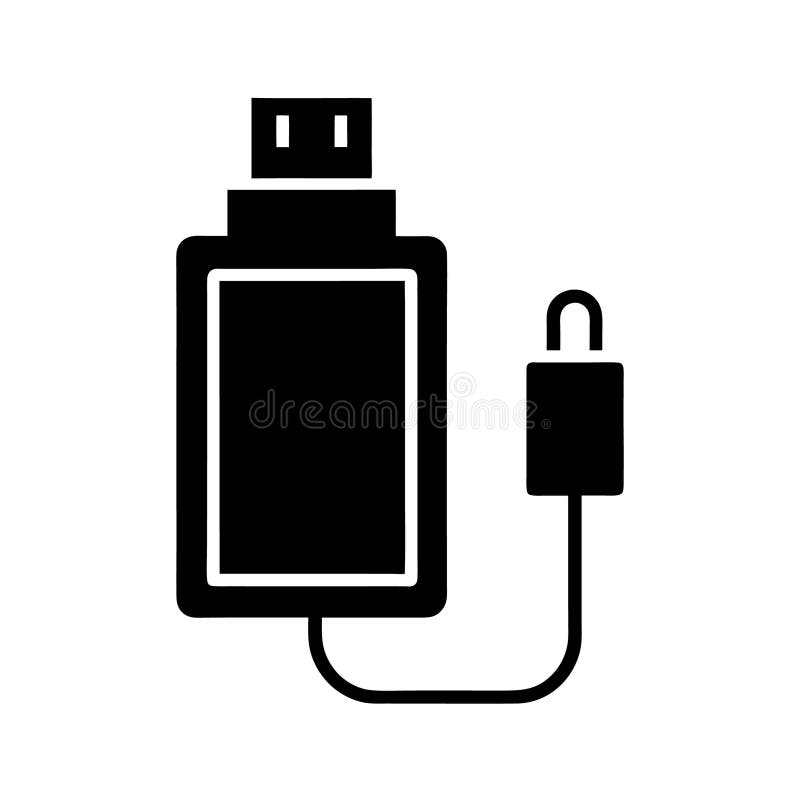 Usbicon Stock Illustrations – 19 Usbicon Stock Illustrations, Vectors ...