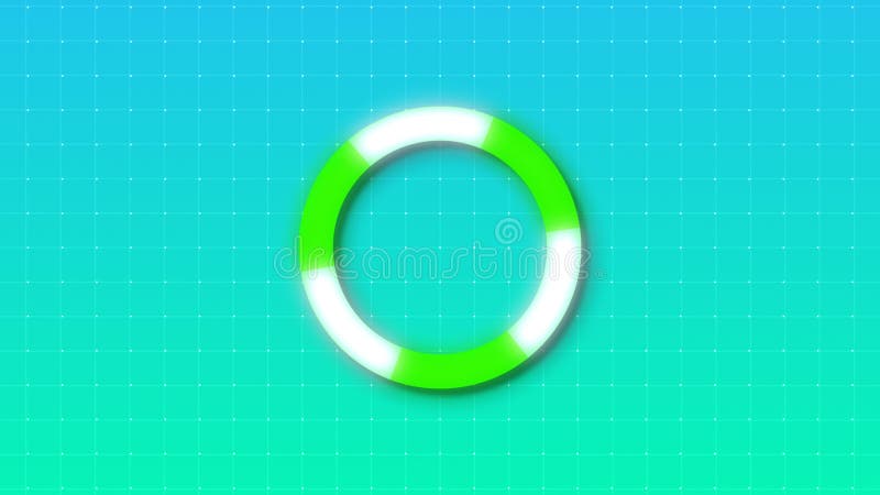 SIMPLE and CLEAN LOADING DIGITAL DOTS GRID MOVING in BG. Stock ...