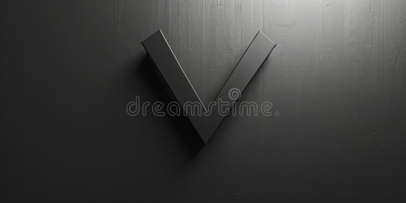 A Simple Clock Face Mounted on a Dark Wall Stock Photo - Image of ...