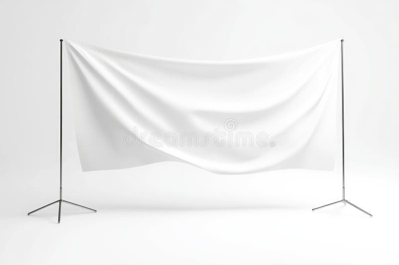 A Simple Cloth Draped Over a Metal Pole, Suitable for Various ...
