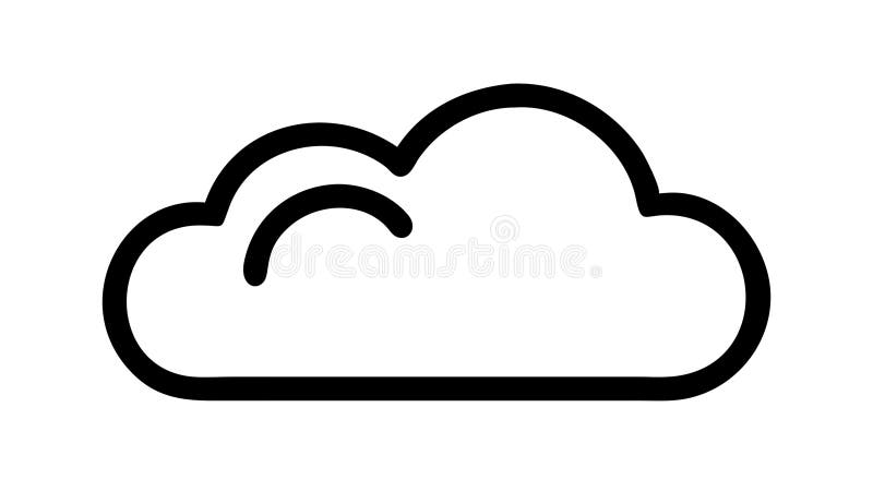 Abstract Cloud Shape Icon Weather Sky Vector Design Generative Ai Stock Photos - Free & Royalty ...