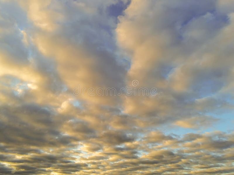 Simple Cloudy Sky Background. Abstract Nature Background Stock Image ...