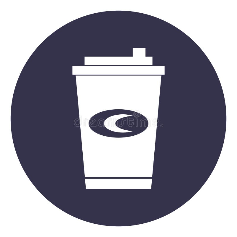 Simple Coffee Cup Logo Design Stock Vector - Illustration of business ...