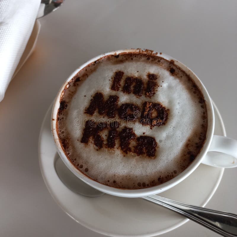 Simple coffee stock image. Image of tableware, coffee - 263599293