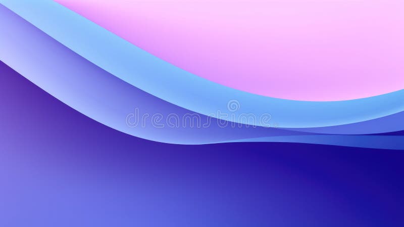 Simple Color Abstract Background with Wave. Stock Illustration ...