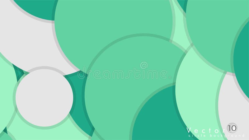Simple and Colorful Circles Background , Design Vector Stock Vector ...