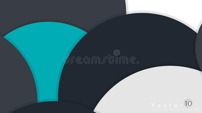 Simple and Colorful Circles Background , Design Vector Stock Vector ...